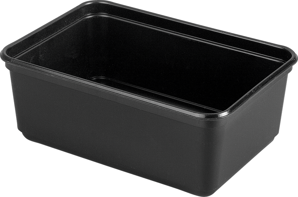 Bac à glace à emporter 1,2 litres noir | Serup